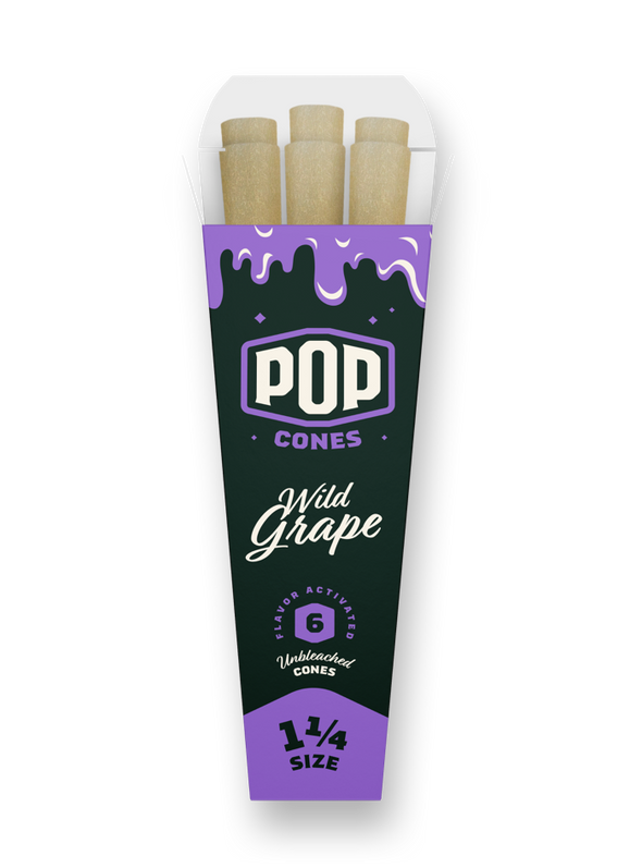 POP CONES- 1 1/4"- UNBLEACHED