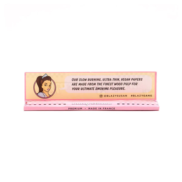 BLAZY SUSAN PINK ROLLING PAPERS KING SIZE SLIM