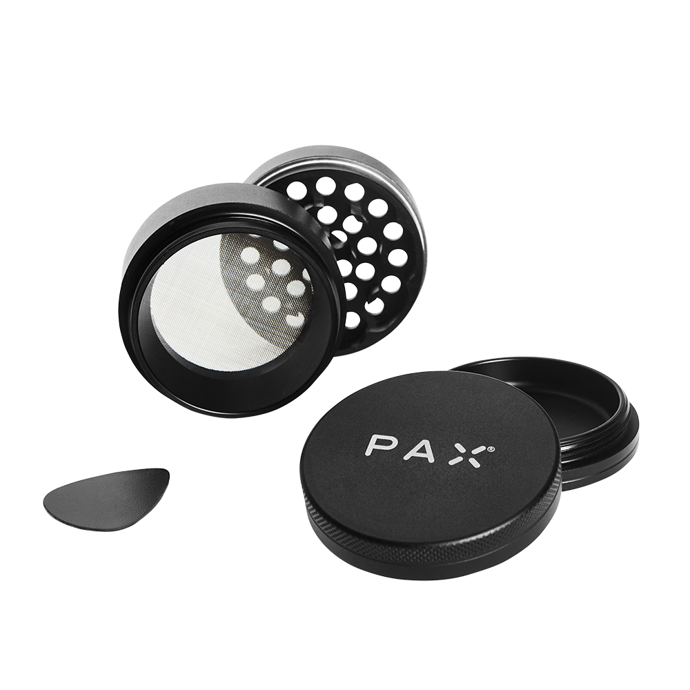 Buy Pax 4-Piece Grinder Online- Mattle Black Aluminum Grinder